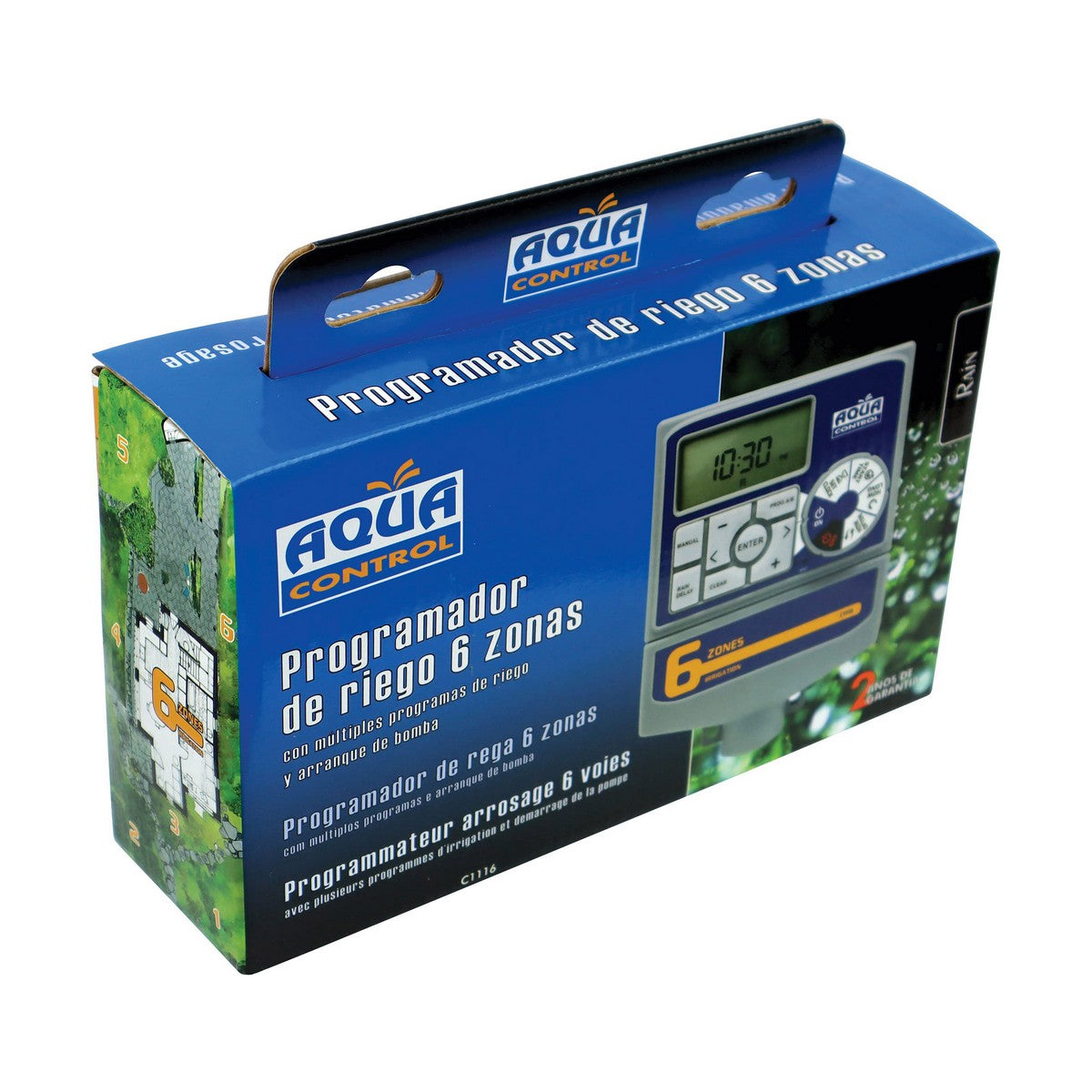 Programador de rega Aqua Control Access 6 Digital – Tekmaquinas - O seu ...
