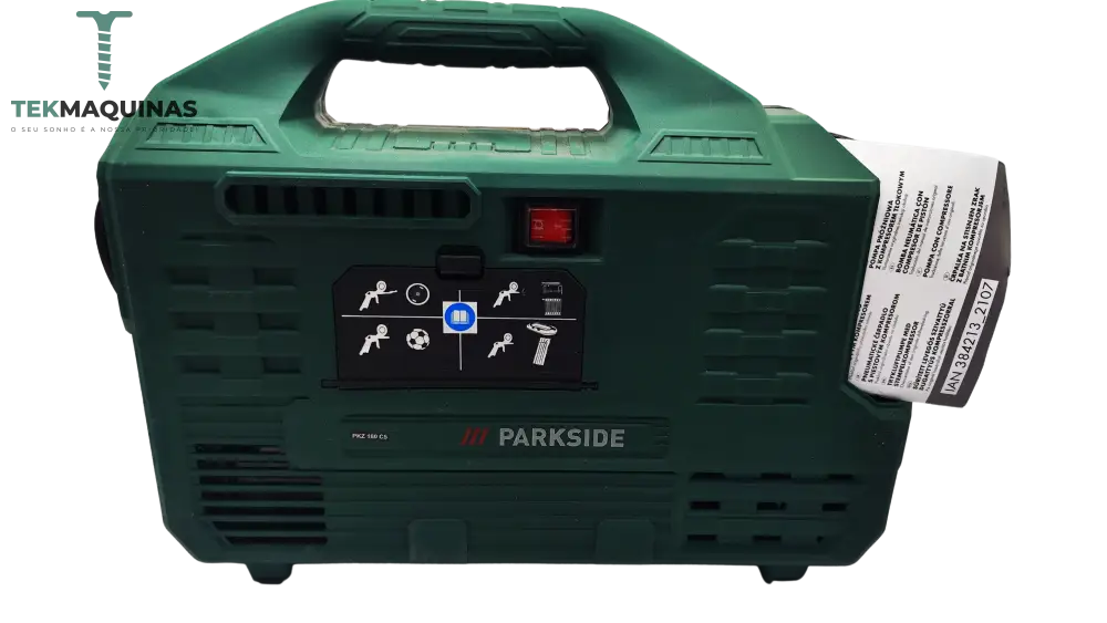 Compressor PARKSIDE® PKZ 180, 1100 watts, com motor elétrico, portátil ...