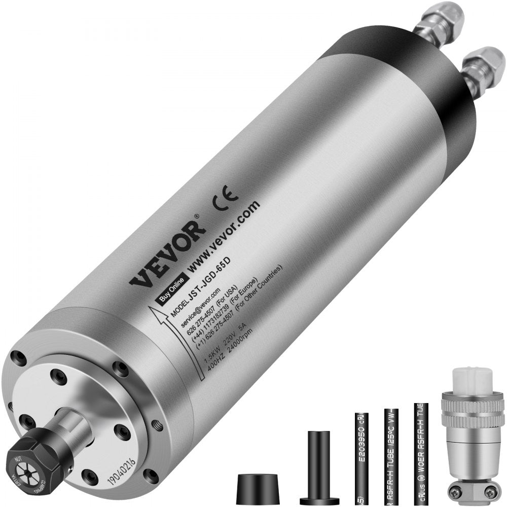 Motor de Fuso 1.5KW CNC (Arrefecimento a Água) – Tekmaquina