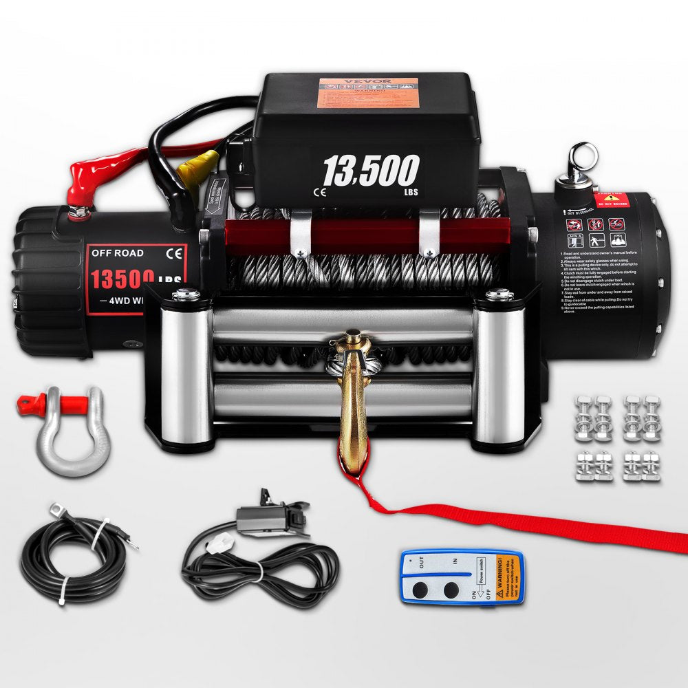Guincho Elétrico 13500lbs 12V 6123.5kg – Tekmaquinas - O seu sonho é a ...