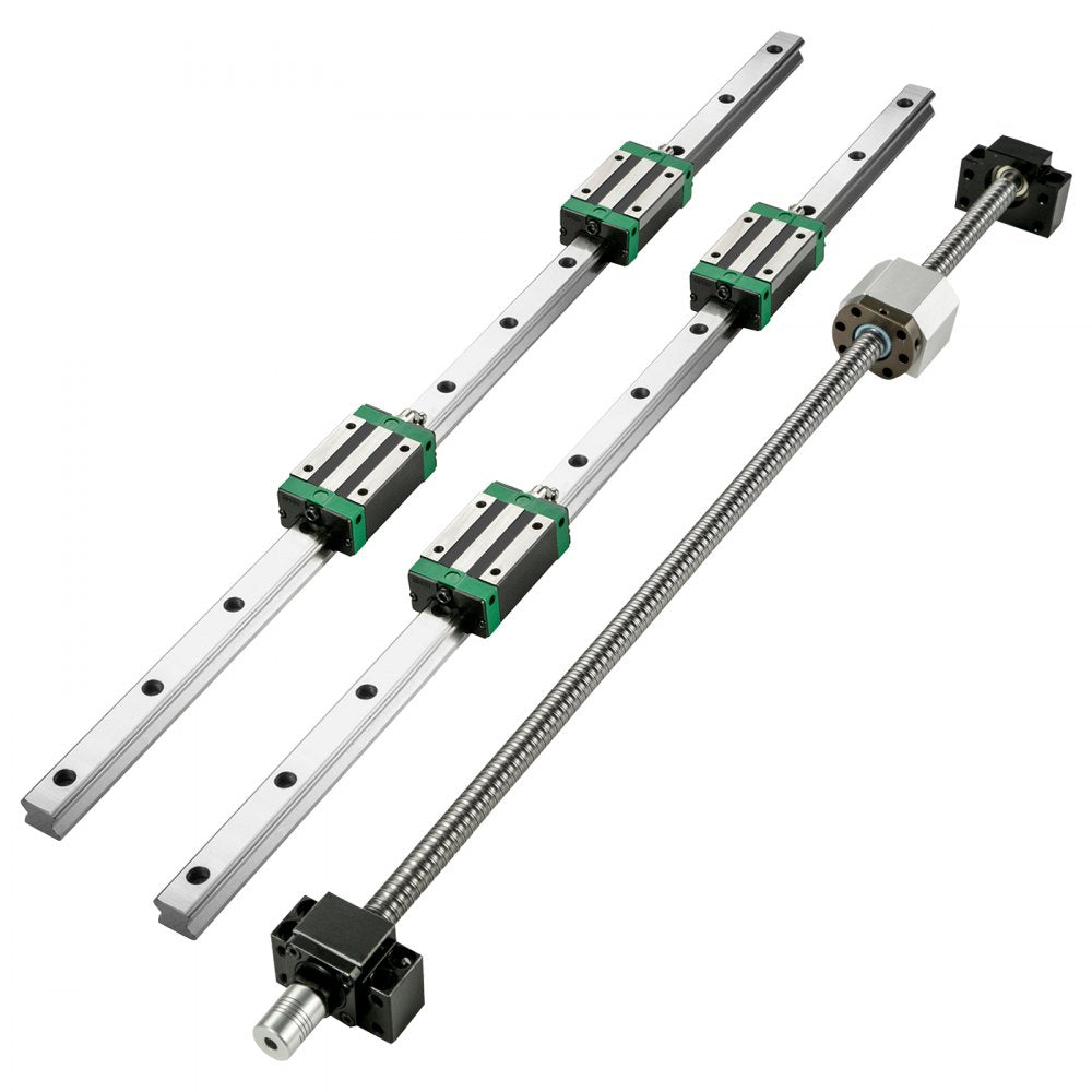 Guia Linear HGR 20-1500mm - Trilho com 4 Blocos Deslizantes de Esferas ...